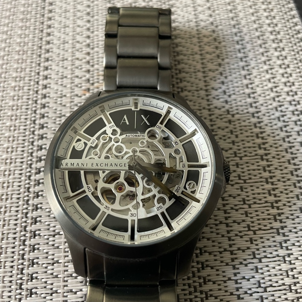 Armani Exchange Automatic Skeleton Watch - Gem